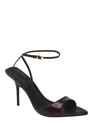 Schutz Elodie Ankle Strap Slide Sandal - Maplewood