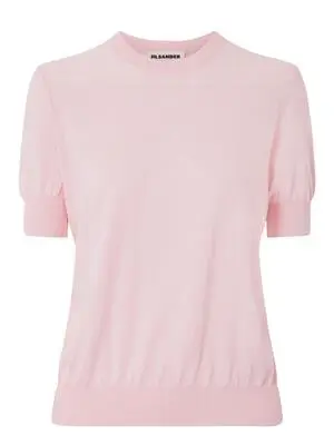 JIL SANDER Cotton T-Shirt Pink