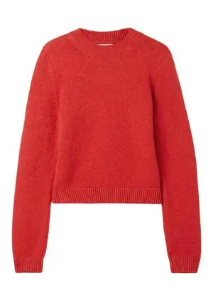 Khaite Leta Cashmere Sweater Red