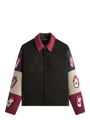 Kith X The Rolling Stones Microsuede Owen Jacket - Black