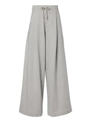 Dries Van Noten Cotton Jersey Sweatpants - Grey