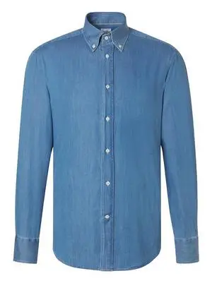 Brunello Cucinelli Denim Shirt - Blue