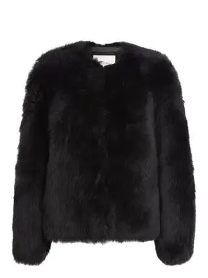 JOSEPH Shearling Gomez Jacket - Black