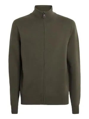 PURDEY Wool Technical Zip Cardigan