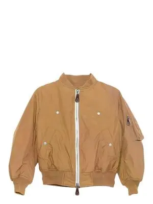 PHENIX Padded Bomber Jacket - Brown