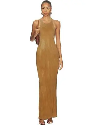 Cotton Citizen Marbella Maxi Dress - Vintage Burnt Honey