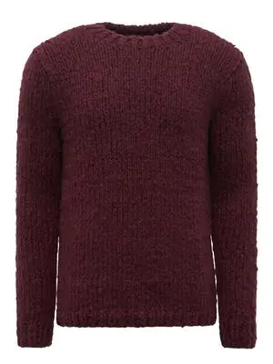Gabriela Hearst Lawrence Cashmere Knit Sweater - Bordeaux
