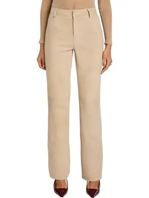 Retrofete Adelina Suede Pant Khaki