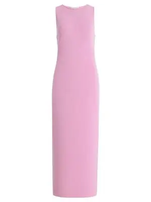 HIGH SPORT Devin Wool Midi Dress - Pink