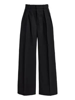 Wardrobe.NYC High-rise Wide-leg Trousers - Black