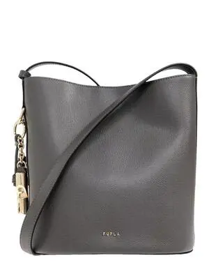 Furla Roxie Charm Small Shoulder Bag - Grey