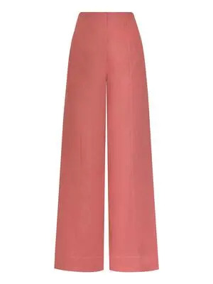 ANDRES OTALORA La Promesa High-Rise Wide-Leg Pants