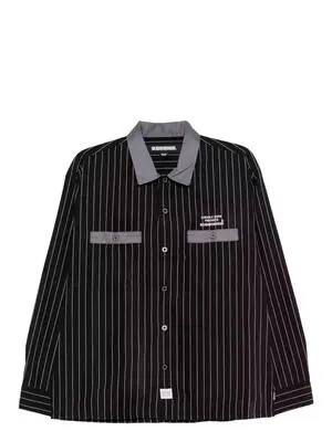 NEIGHBORHOOD Striped Pocket Shirt - Black