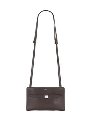TOTÊME Belted Leather Crossbody Bag