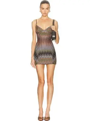Missoni Sleeveless Short Dress - Multicolor Tones