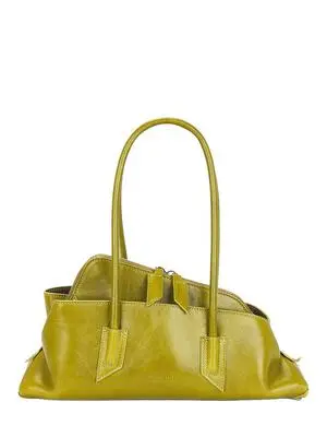 Attico La Passeggiata Top Handle Bag - Olive