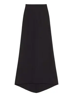 Valentino Garavani Silk Maxi Skirt - Black