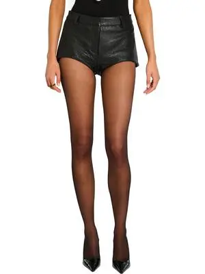 Retrofete Kellen Leather Short - Black