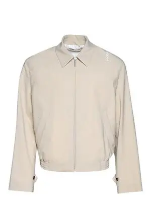 Marni Regular Fit Jacket - Sand