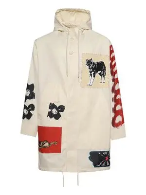 Marni X Slawn And Soldier Duster Parka Coat - White
