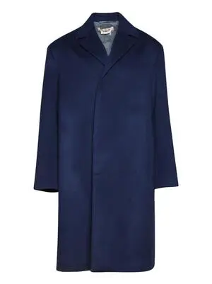 Marni Oversize Virgin Wool Coat - Blue