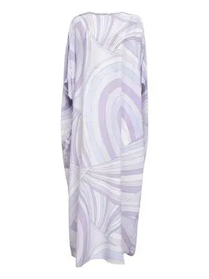 Emilio Pucci Iride Print Caftan - Purple