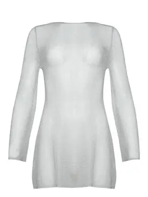 Bond Eye Saige Mini Dress - Silver