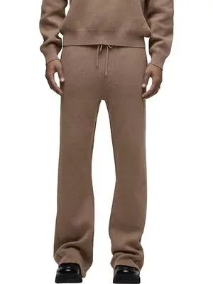 Hudson Jeans Double Knit Kick Flare Pants - Taupe