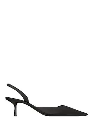 Saint Laurent Misty Slingback Pumps - Black