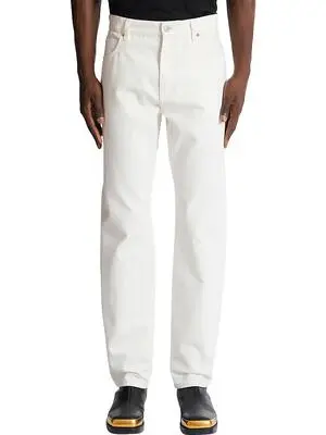 Balmain Regular Fit Jeans - Off White