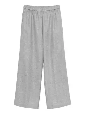 Aspesi Elasticated-waistband Trousers - Grey