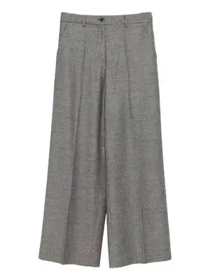 Aspesi Houndstooth Trousers - Grey