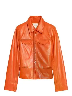 Zadig&Voltaire Liam Buttoned Jacket - Orange