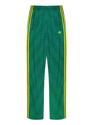 Adidas Patterned Track Pants - Green