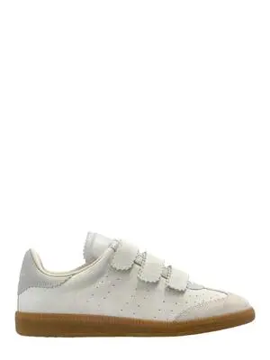Isabel Marant Scallop-trim Strap Sneakers - Neutrals