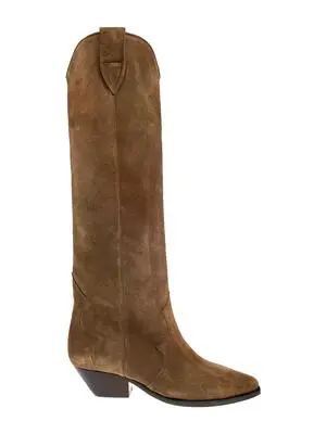 Isabel Marant Denvee Pointed-toe Boots - Brown
