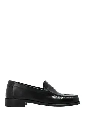 Furla Slip-on Loafers - Black