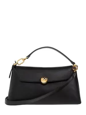 Furla Mini Sfera Leather Tote - Black
