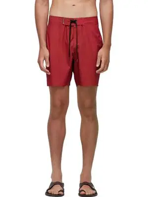 OSKLEN Drawstring Swim Shorts - Red