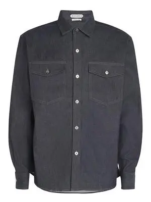 JW Anderson Denim Oversized Overshirt - Black