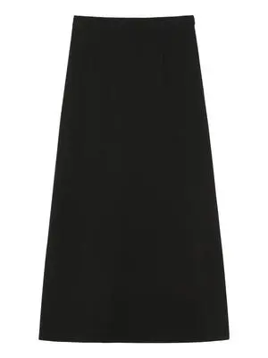 Marina Rinaldi Maxi A-line Skirt - Black