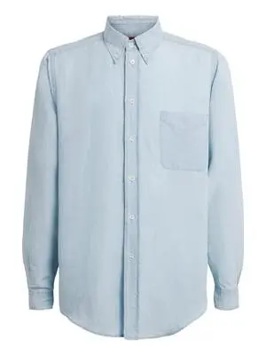 Barena Venezia Denim Button-down Shirt - Blue
