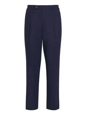 Colombo Cashmere Trousers - Blue