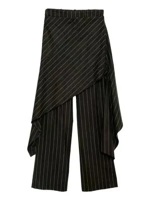 Monse Deconstructed Skirt Trousers - Brown