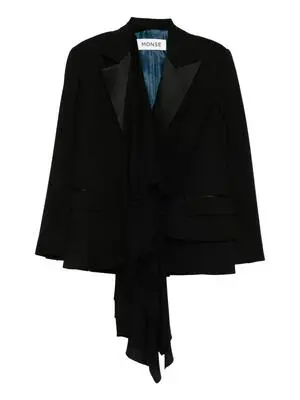 Monse Cascade Blazer - Black