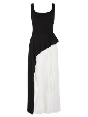 Simkhai Zayla Color-blocked Maxi Dress - Black