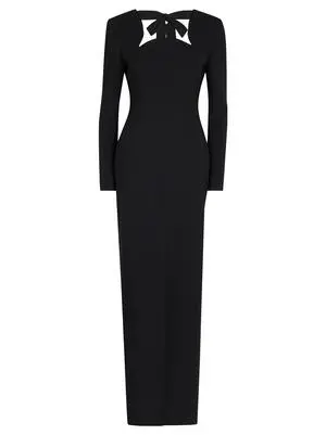 ROKSANDA Zari Crepe Maxi Dress - Black