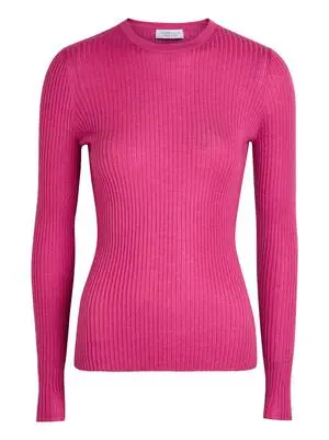 Gabriela Hearst Cashmere-silk Blend Top - Pink