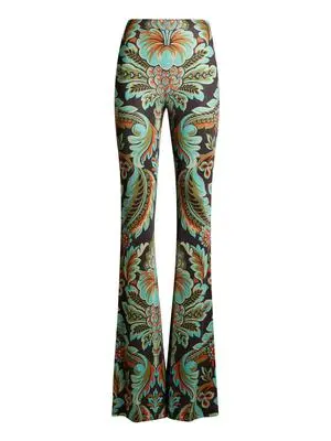 Etro Printed Flared Pants - Multi