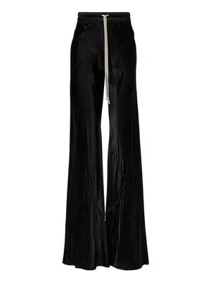 Rick Owens Bias Wide-leg Pants - Black